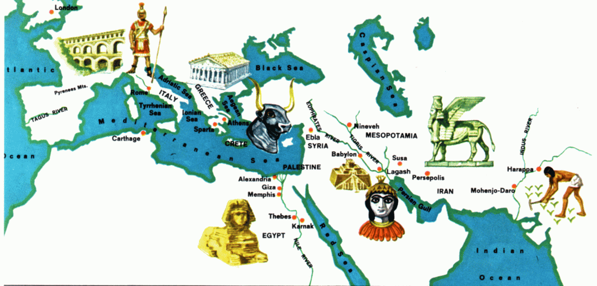 Συνοπτικό χρονολόγιο αρχαίων πολιτισμών – Χείλων