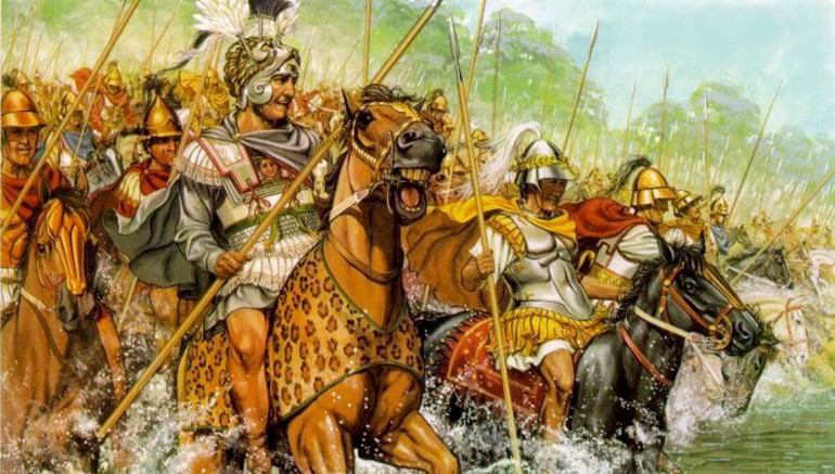 Η στρατιά του Μεγ. Αλεξάνδρου – Χείλων